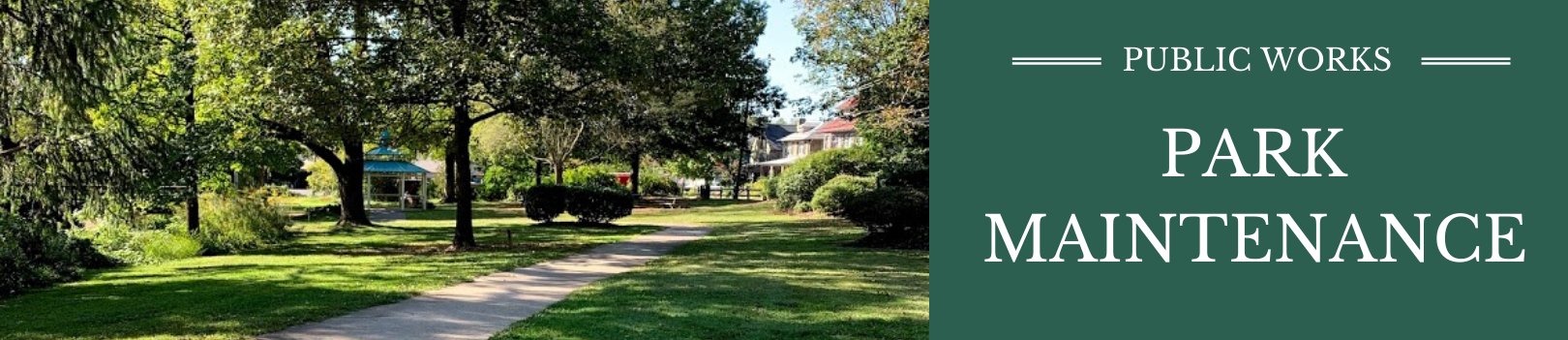 Park Maintenance | Springfield Township